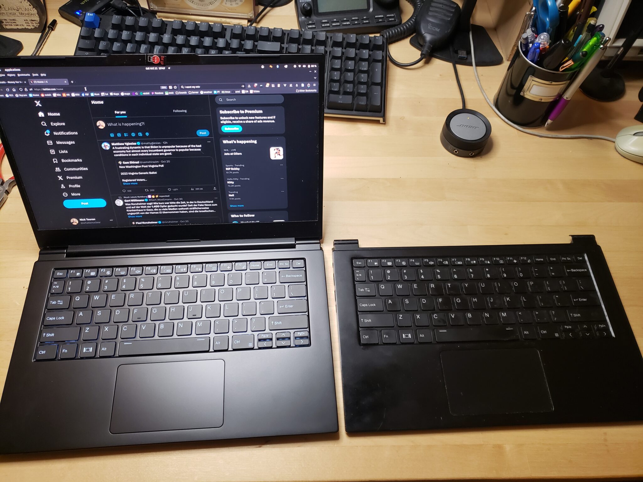 Replacing the keyboard on my 2020 System76 Lemur Pro lemp9 laptop ...