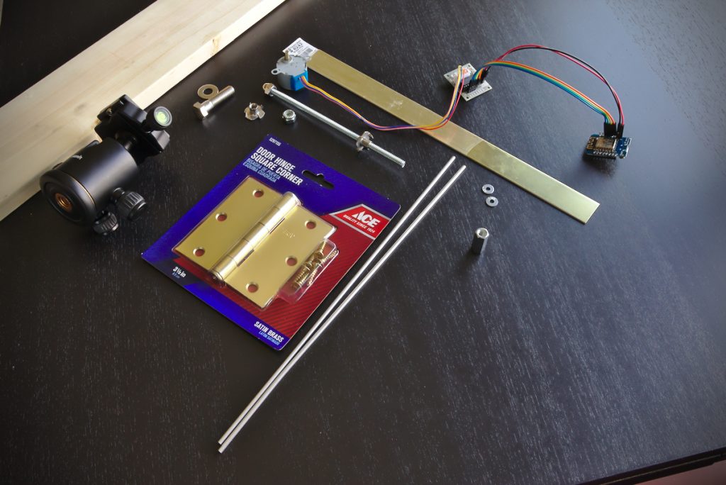 Making a cheap and simple barn-door star tracker with software tangent ...